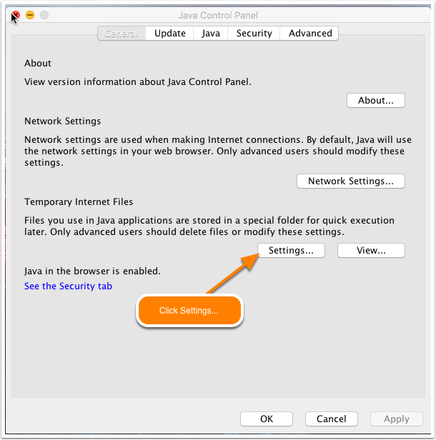 Java Cache and Security Settings for INB SUU Help Center